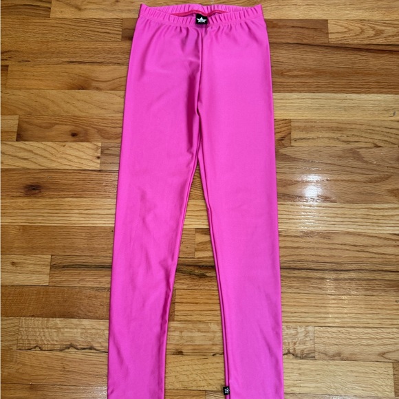 Pixielane | Bottoms | Vibrant High Shine Pink Kids Pixie Lane Leggings ...